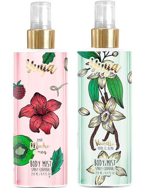 Body mist Yuya Set Body Mist para mujer 1