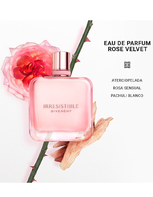 Eau de parfum Givenchy Rose Velvet Irresistible para mujer 4