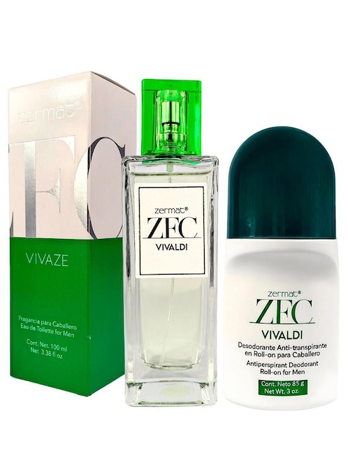 Kit Eau de toilette Zermat Vivaldi para hombre 2