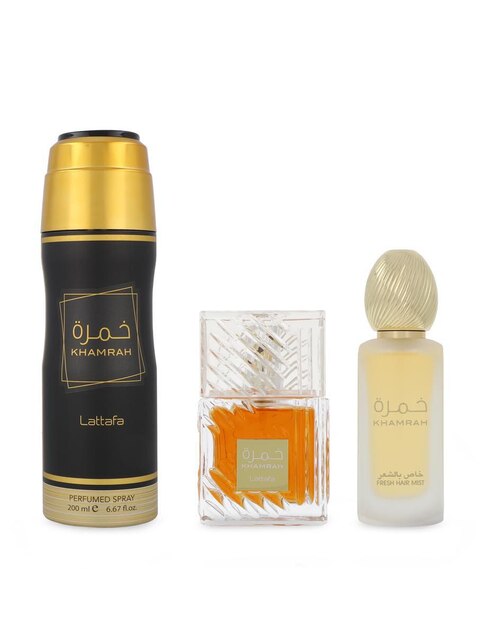 Set Eau de parfum Lattafa Khamrah unisex 1