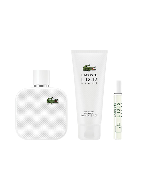 Kit eau de toilette Lacoste Blanc para hombre 1