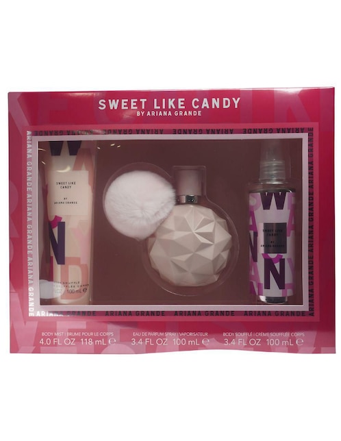Set eau de parfum Ariana Grande Sweet Like Candy para mujer 2