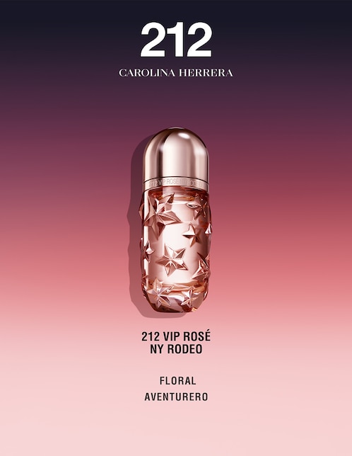 Eau de parfum Carolina Herrera 212 Vip Rosé Ny Rodeo para mujer 4