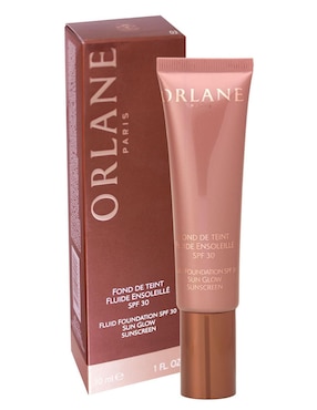 Base de maquillaje Orlane Fond de Teint camello acabado iluminador