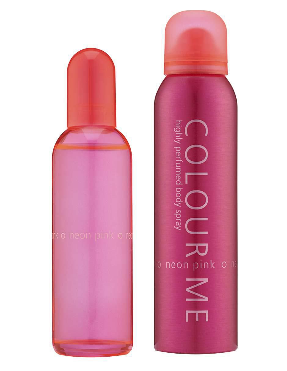 Set eau de parfum Colour Me Neon Pink para mujer